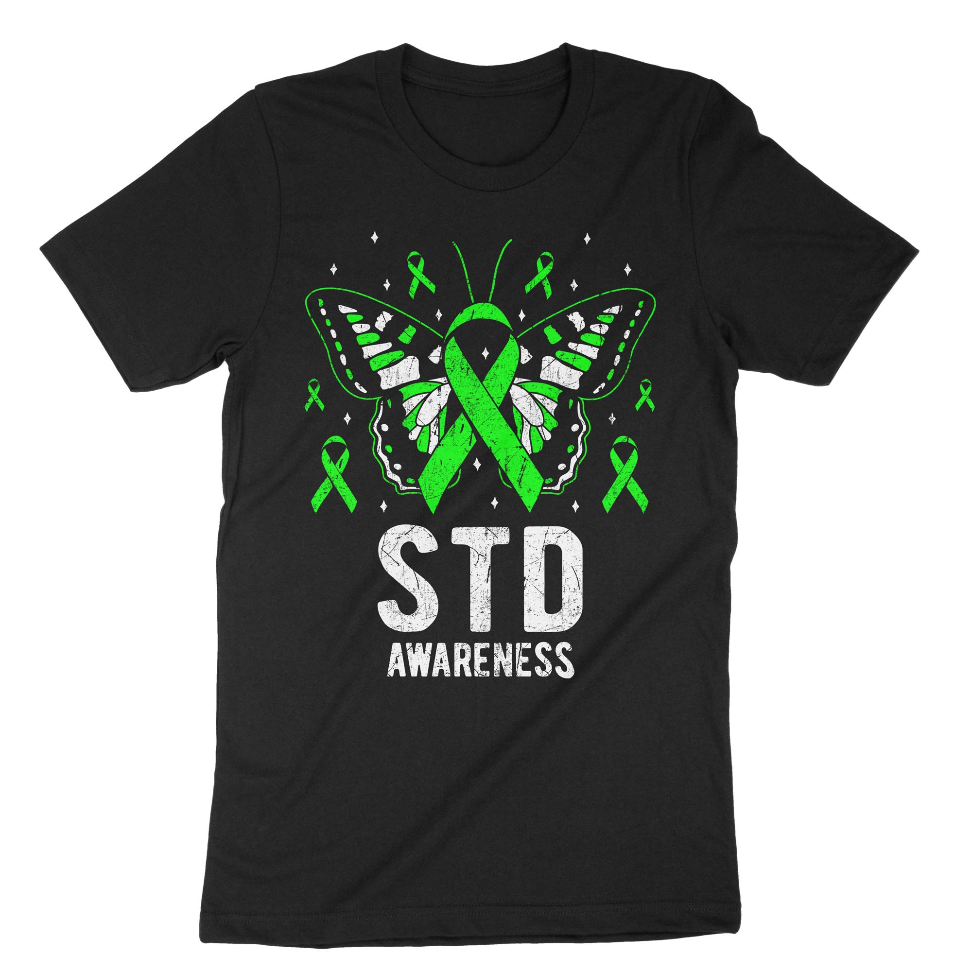 STD Awareness Shirt, STD Fighter, Sexually Transmitted Disease, Care P ...
