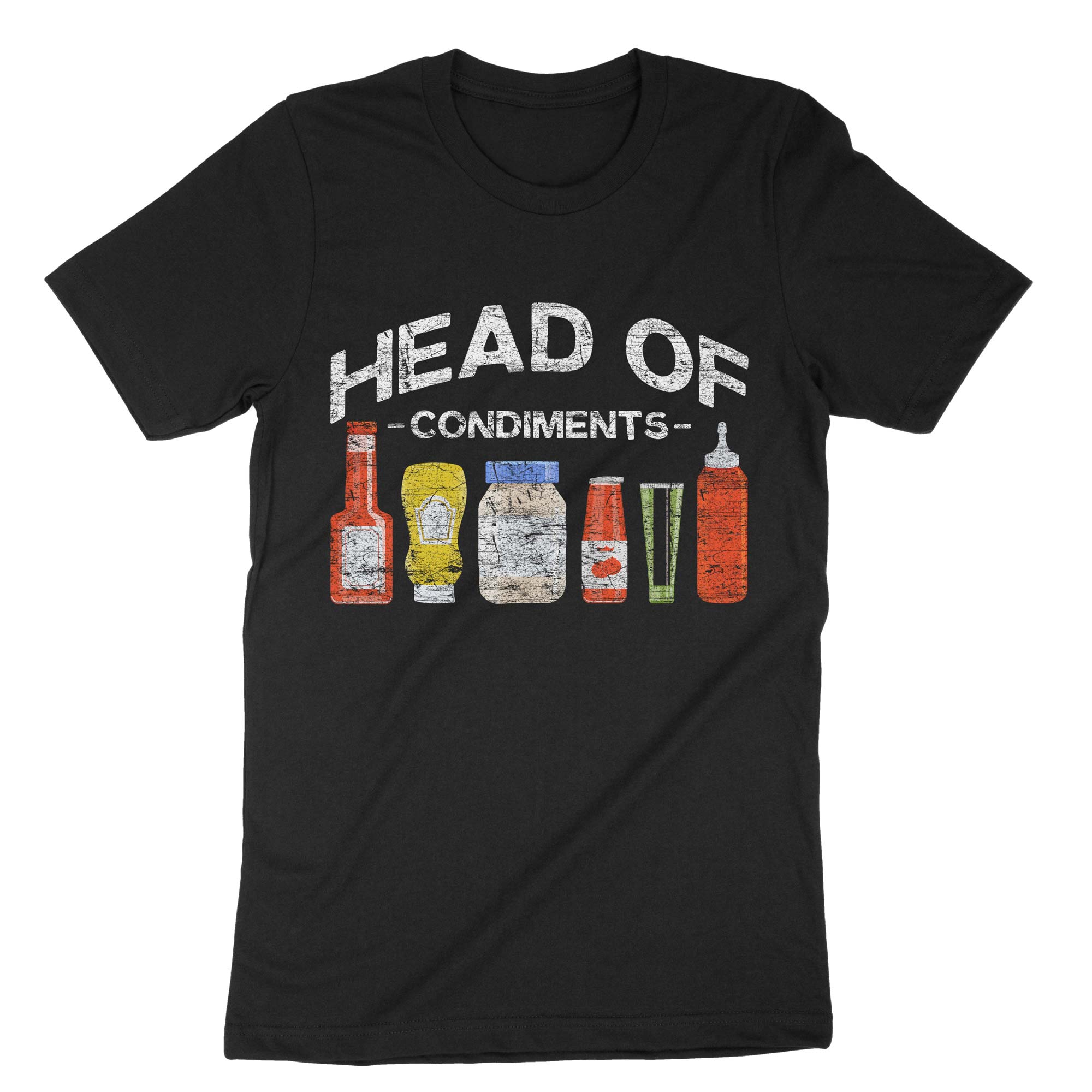 Head Of Condiments, Grilling T-Shirt, BBQ Lover, Cookout Dad, Backyard ...
