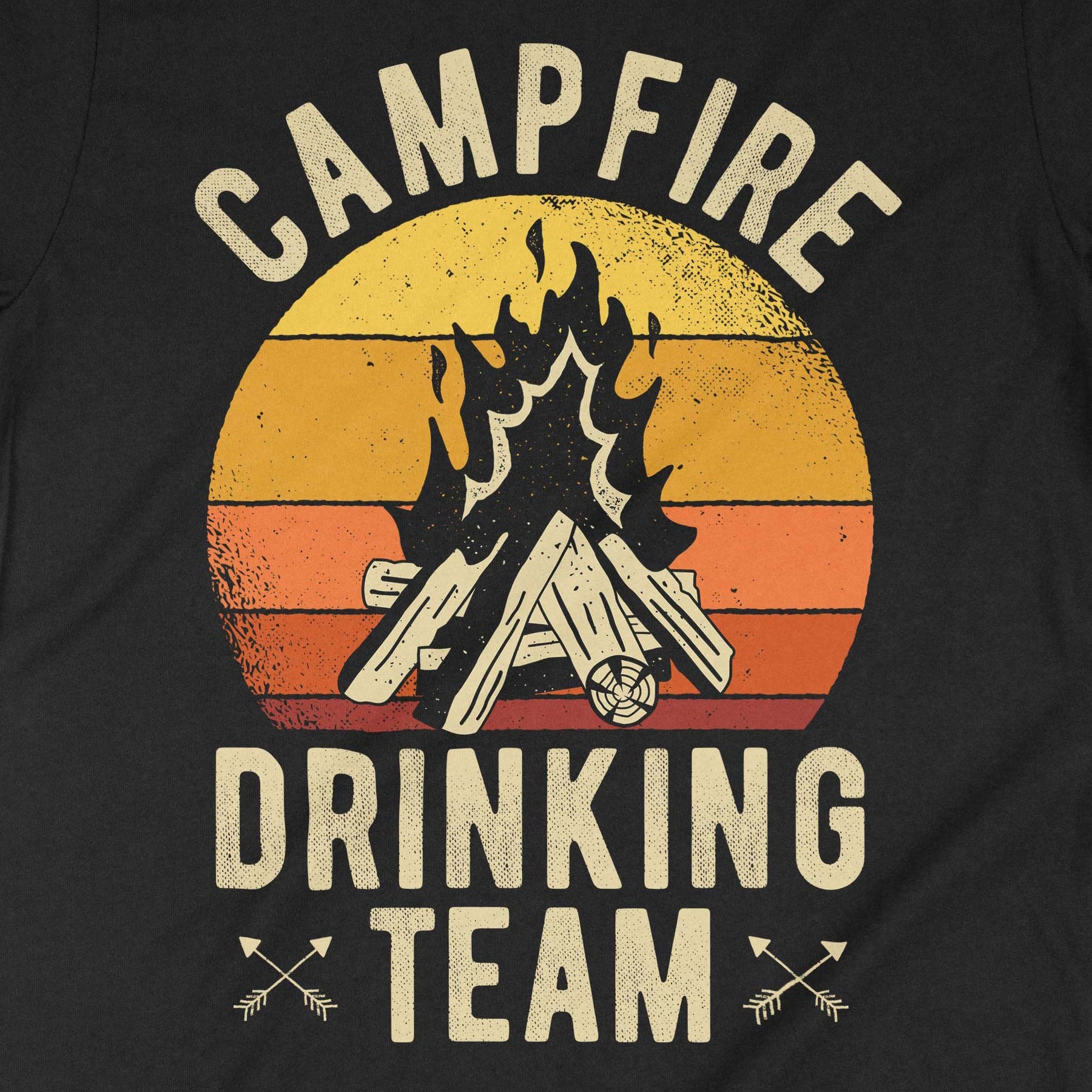 Campfire Drinking Team Shirt, Camping Shirt, Day Drinking Shirt, Hikin ...